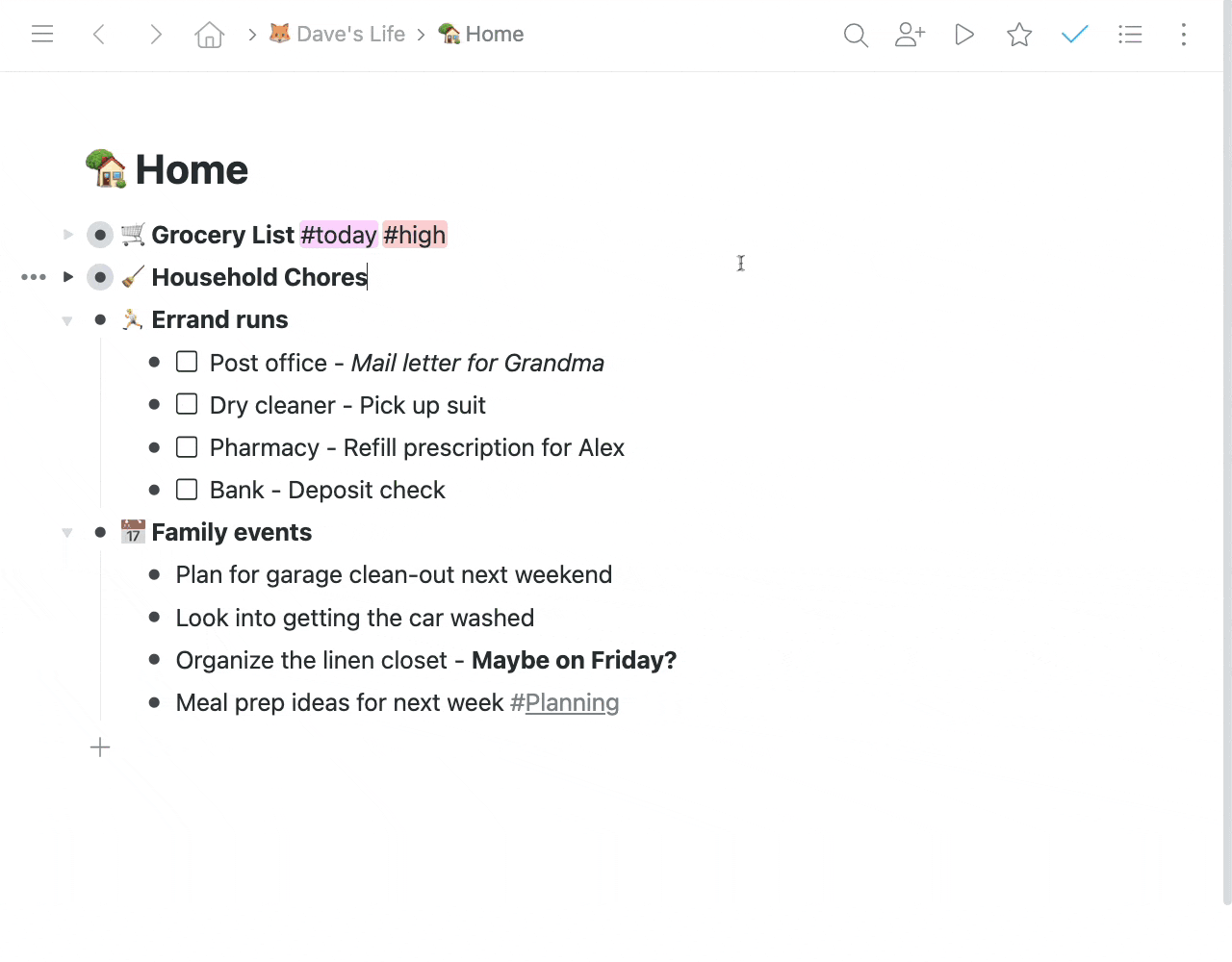 A simpler way to organize your work - Workflowy